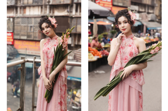 Nhan sắc Nàng Lay Ơn đắm say lòng người, gây bão phố cổ Hà Nội - Bộ môn chăm sóc sức khoẻ và làm ...