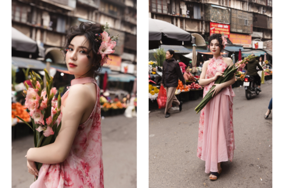 Nhan sắc Nàng Lay Ơn đắm say lòng người, gây bão phố cổ Hà Nội - Bộ môn chăm sóc sức khoẻ và làm ...